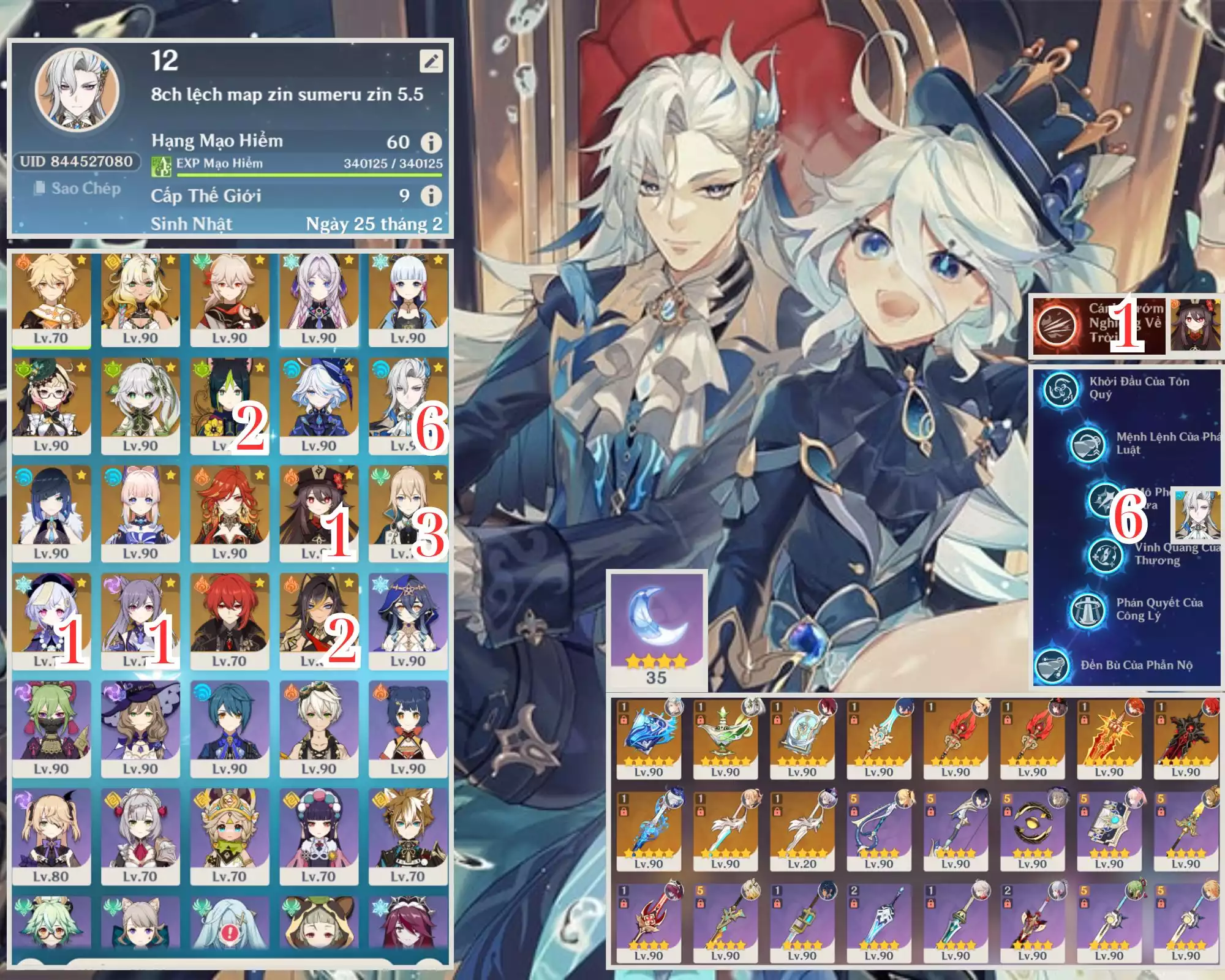 Chi tiết acc Vip #353239